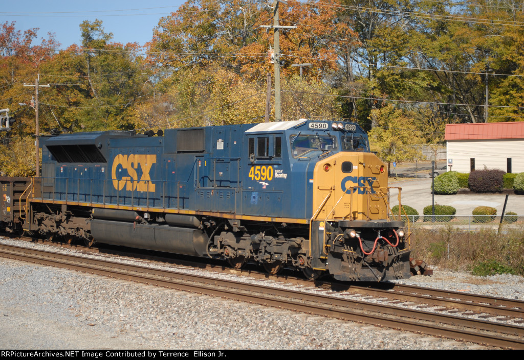 CSX SD80MAC 4590, the Spirit of Benning